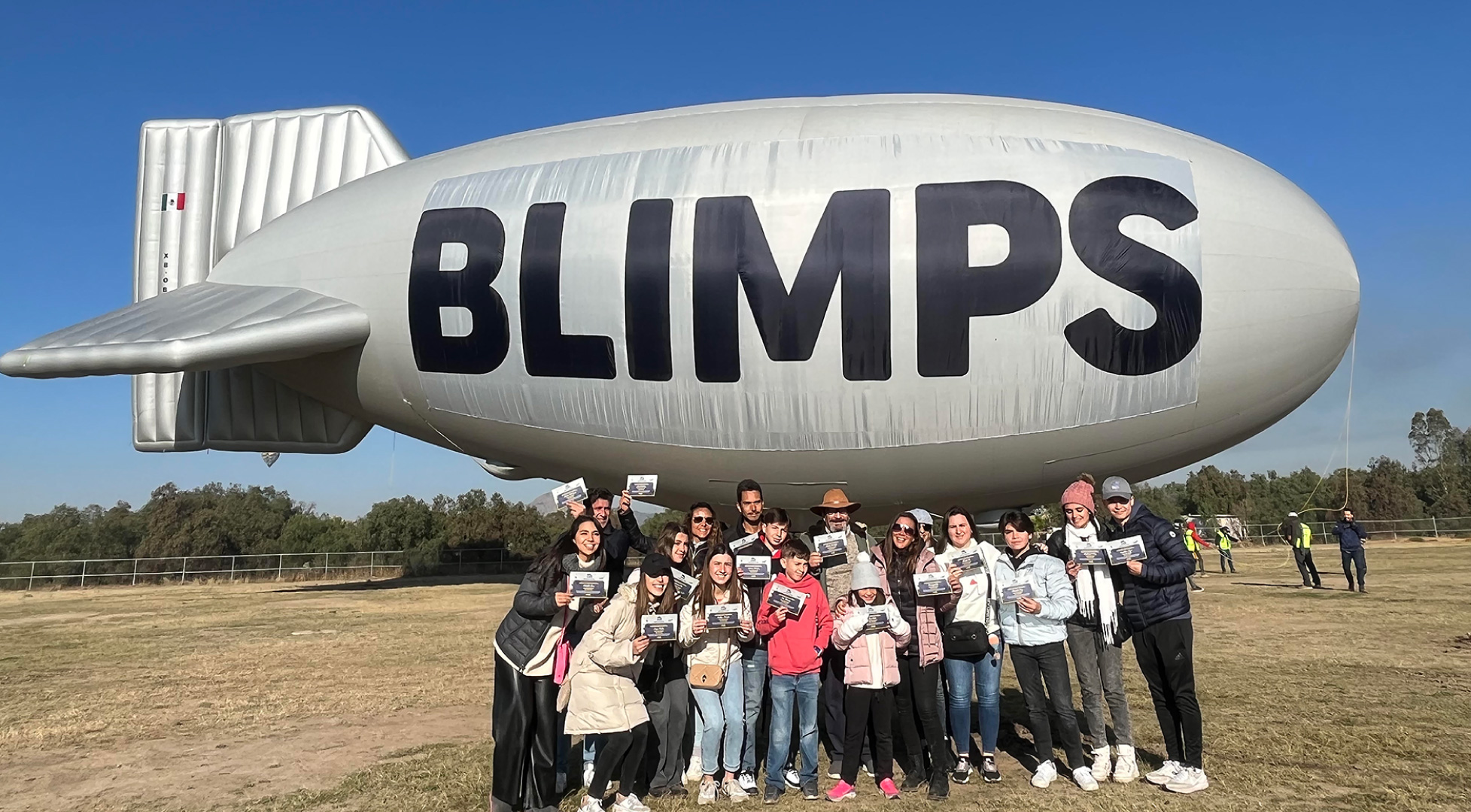 BLIMPS | Vuela en dirigible sobre Teotihuacan